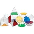 Amazon.com: Learning Resources Giant GeoSolids, Large Plastic Shapes ...