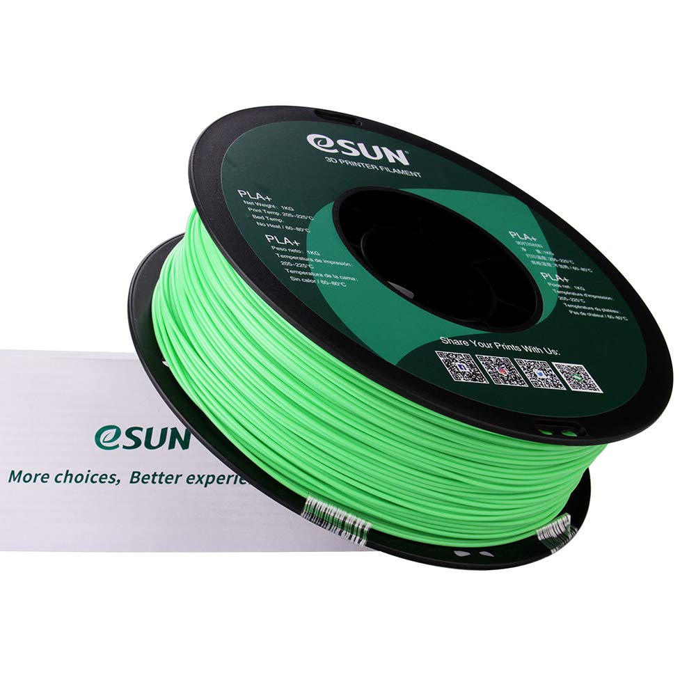 eSUN 1.75mm Peak Green PLA PRO Pantone 359C PLA+ 2.2lbs 3D Printer ...