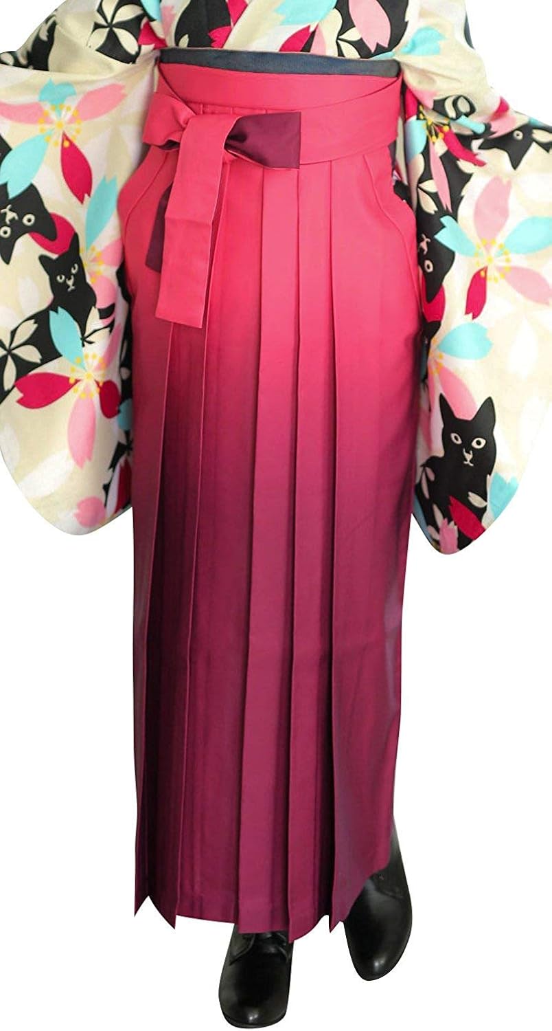 Amazon.com: KYOETSU Women's Gradation Hakama Kimono for Graduation ...