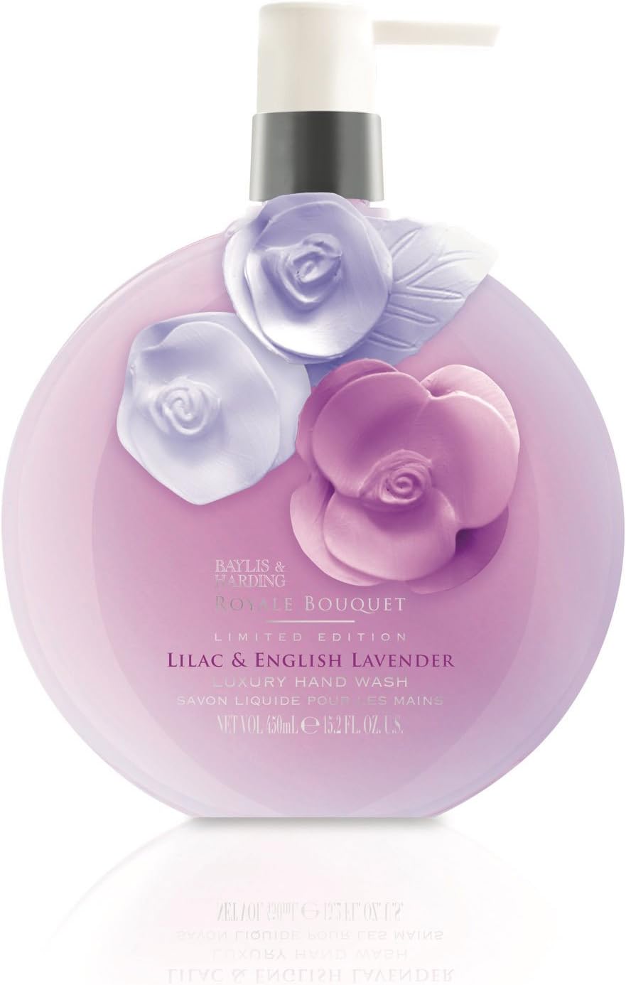 Baylis & Harding Royale Bouquet Lilac & English Lavender 450ml Hand ...