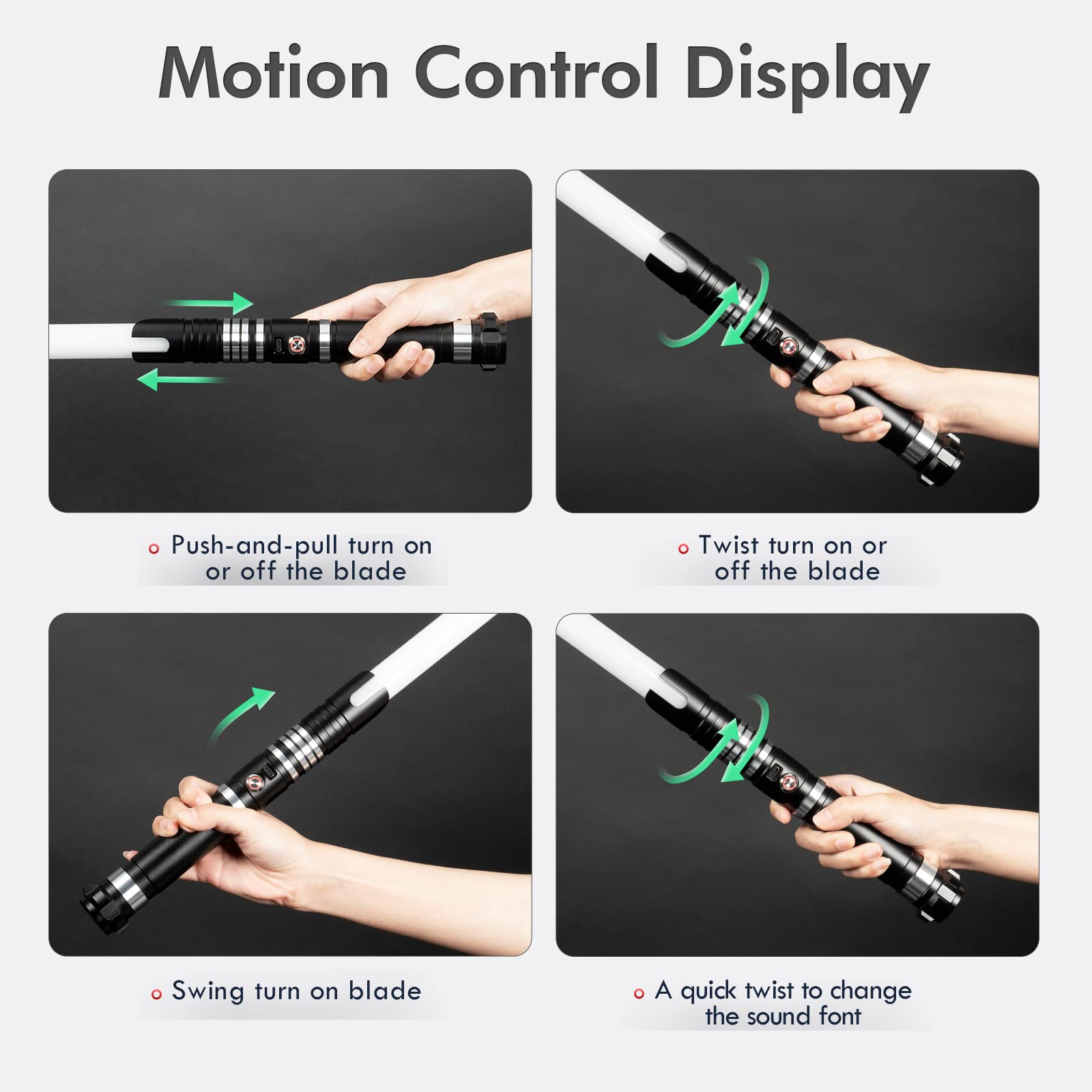 Mua DAMIENSABER Upgrade RGB3.0 Smooth Swing Light Saber, Motion Control ...