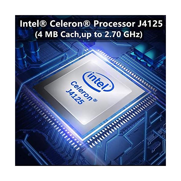 MINIS FORUM Mini PC, Intel Celeron Processor J4125 CPU de Cuatro ...