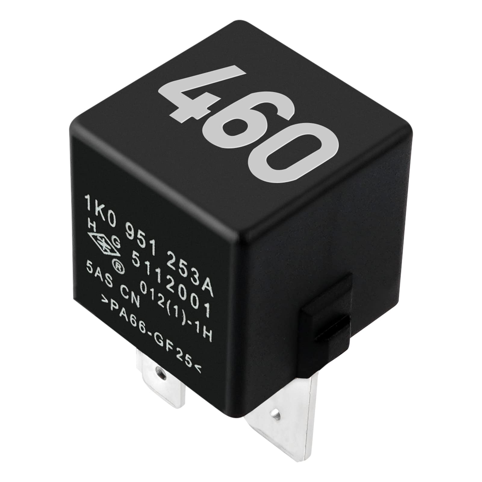 Mua 1K0951253A #460 Automotive Power ECU Relay 12VDC 4Pin trên Amazon ...