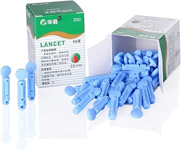 Amazon.com: Sterile Disposable Blood Lancet Four Box /200pcs (23G ...