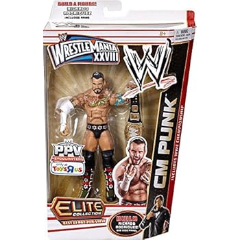 Amazon.com: Mattel, WWE, Elite Collection, Exclusive Action Figure CM ...