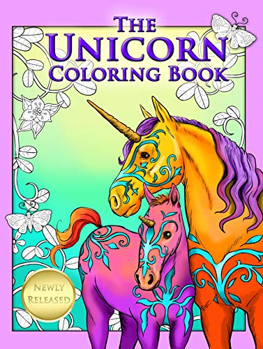 The Unicorn Coloring Book: Relaxing Magical Fantasy Designs For Unicorn ...