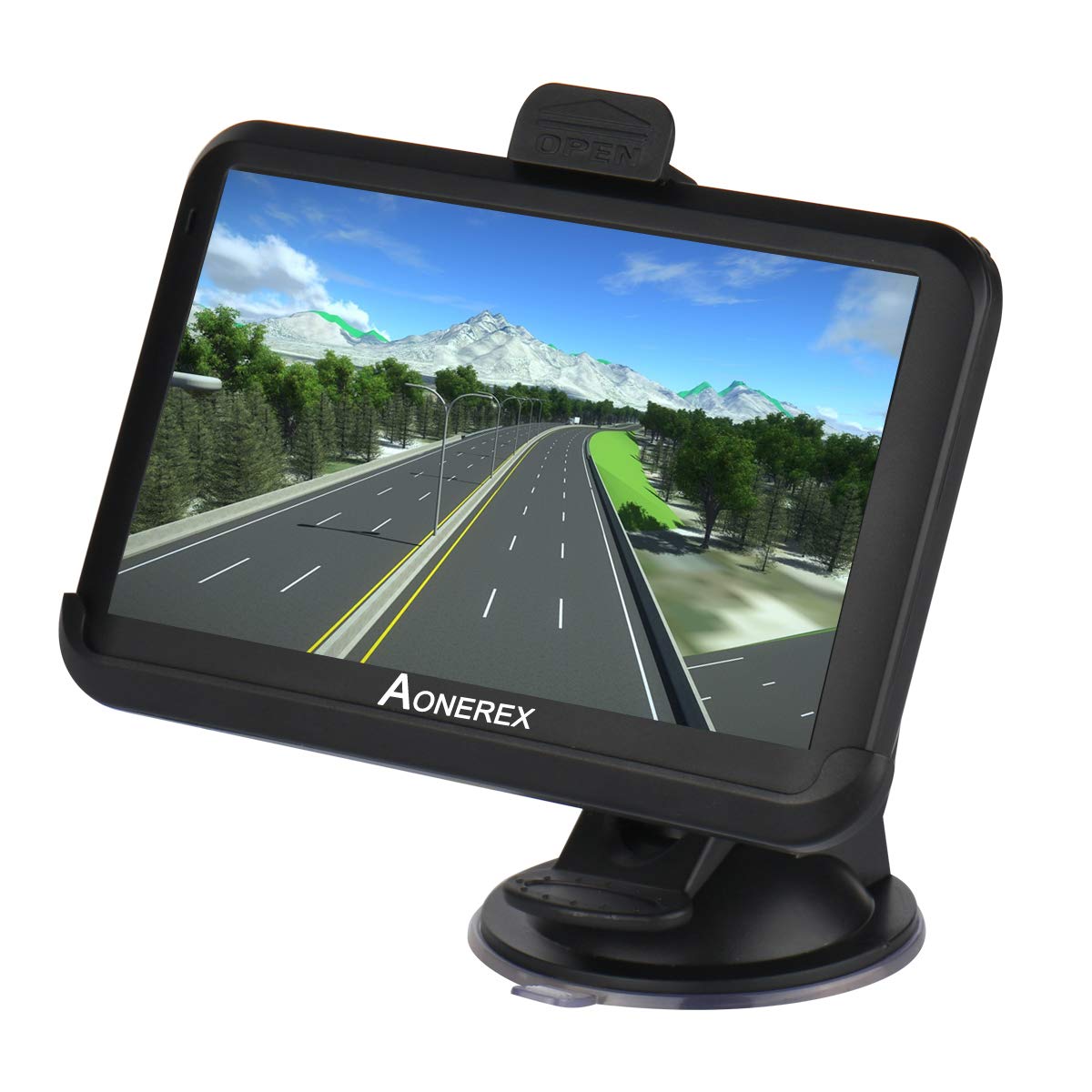 Aonerex GPS Navigation Device for Car Truck Car 5 Inch Touchscreen 8GB ...