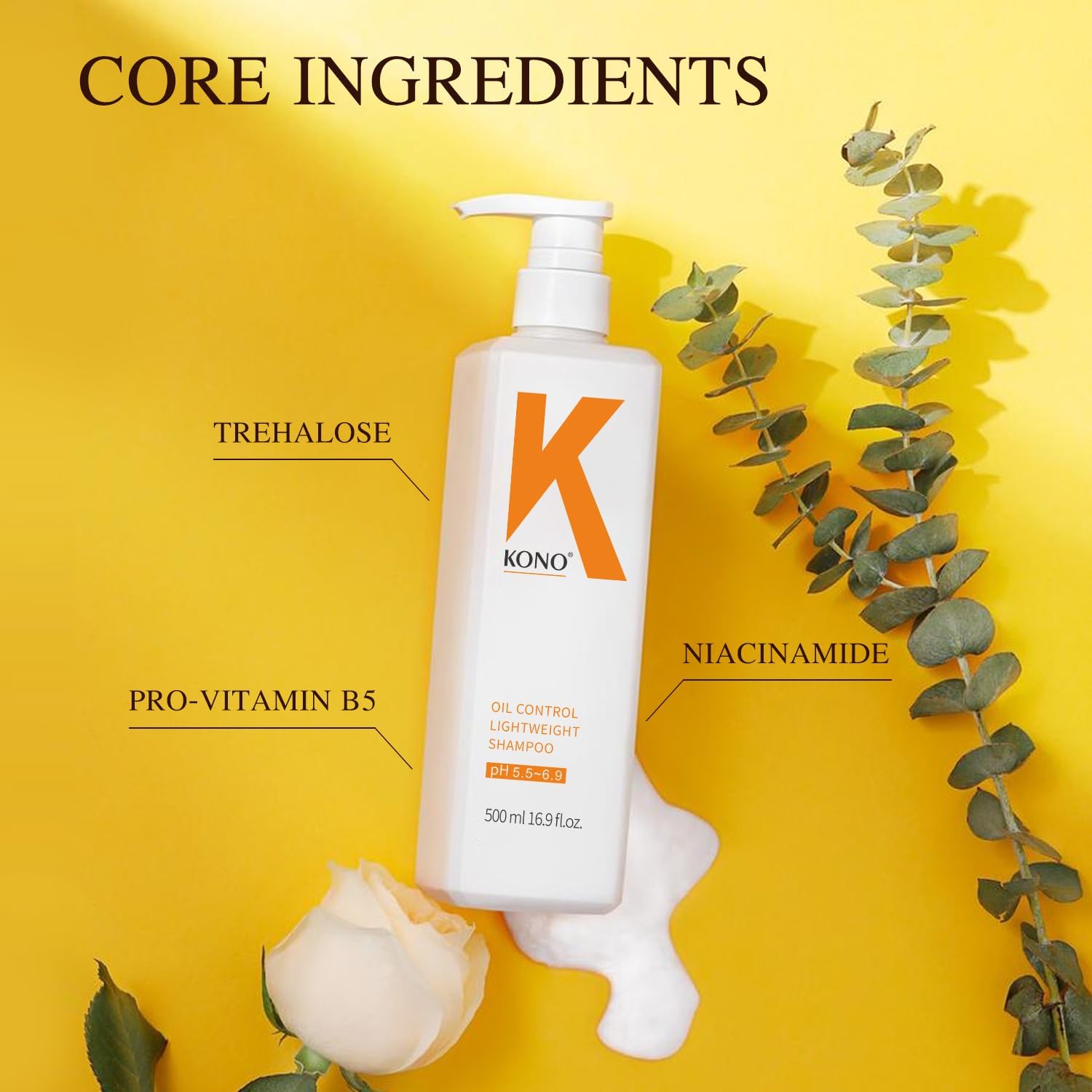 Mua KONO Volume Lift Shampoo for Fine, Flat & Greasy Hair | Classic ...