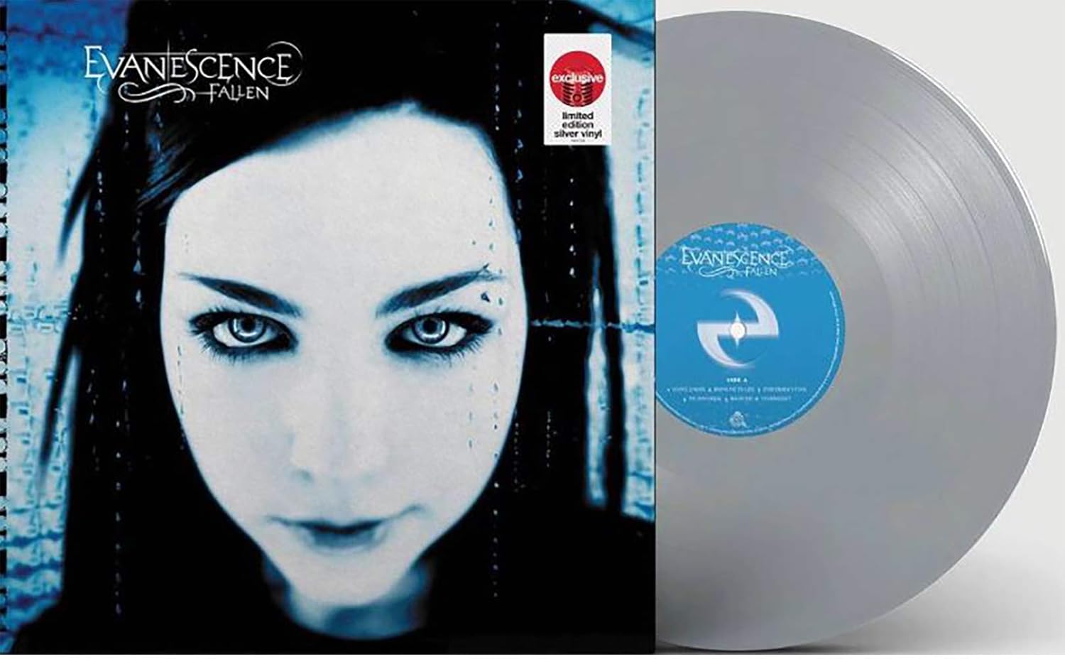 Evanescence - Fallen - Exclusive Limited Edition Silver Vinyl LP ...