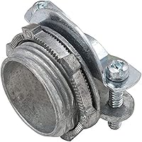 RACO 2864-15 Connector, Clamp Type for Oval or Round Cable, 1-Inch ...