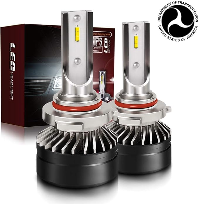 KEENAXIS Extremely Bright Led Headlight Bulbs 9012 Super Bright Led ...