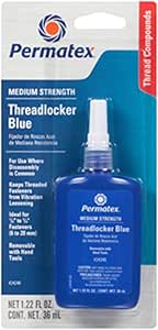 Permatex 24242 Blue Medium Strength 242 Threadlocker, 36ml: Amazon.ca ...