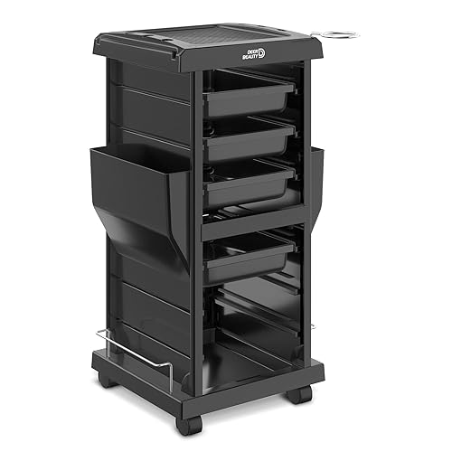 DEER BEAUTY Ultimate Salon Trolley for Salon Stations Space-Saving ...