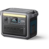 Anker 521 Portable Power Station Upgraded with LiFePO4 Battery, 256Wh 6-Port Powerhouse, 300W ...