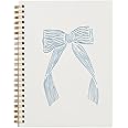 Amazon.com : FLVGE Bow Notebook Journal, Retro Bowknot Bow Spiral ...