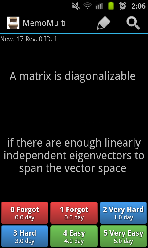 Memo Multi: Flash Cards:Amazon.com:Appstore for Android