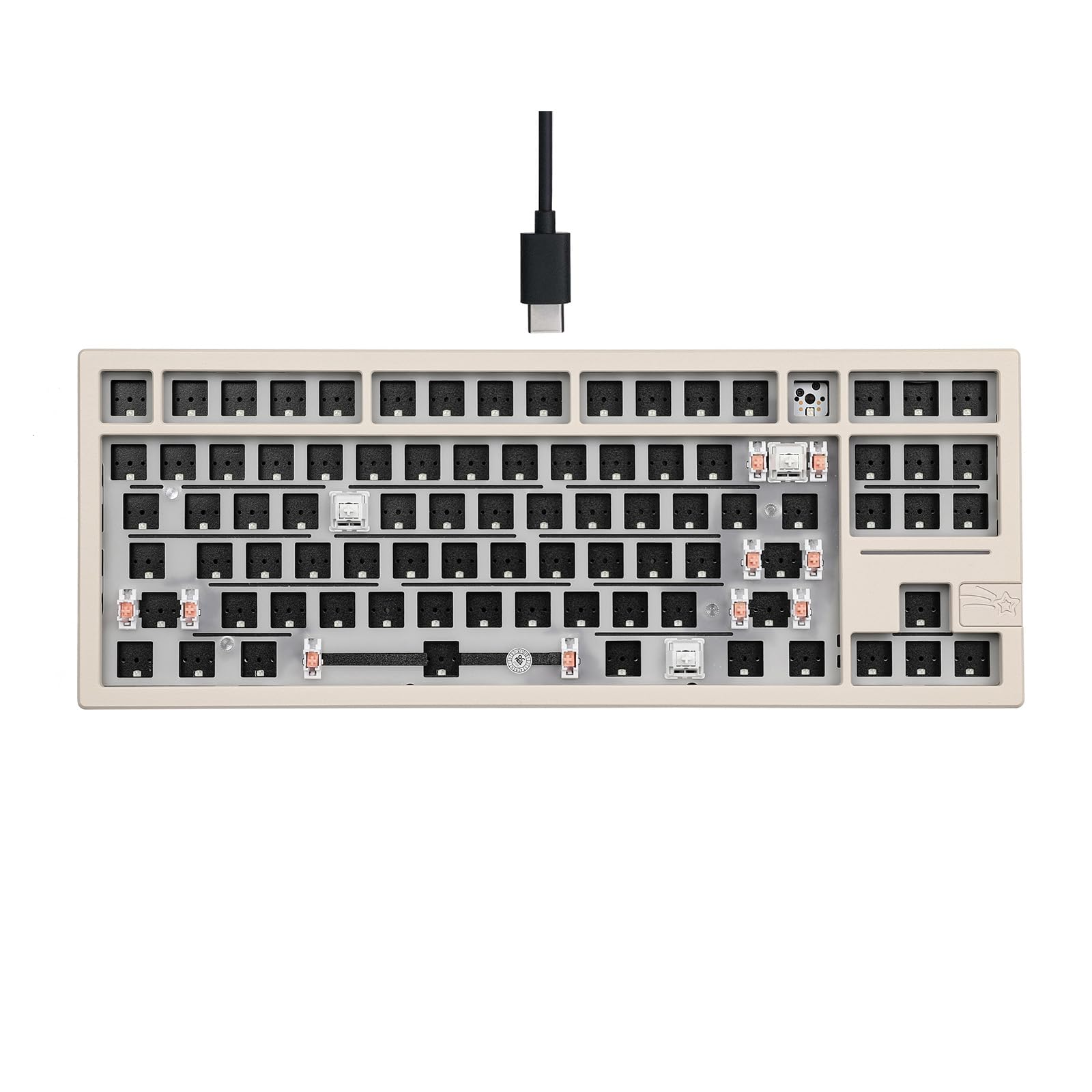 EPOMAKER x Feker Galaxy80 Gaming Keyboard Kit, Aluminum Alloy Wired ...