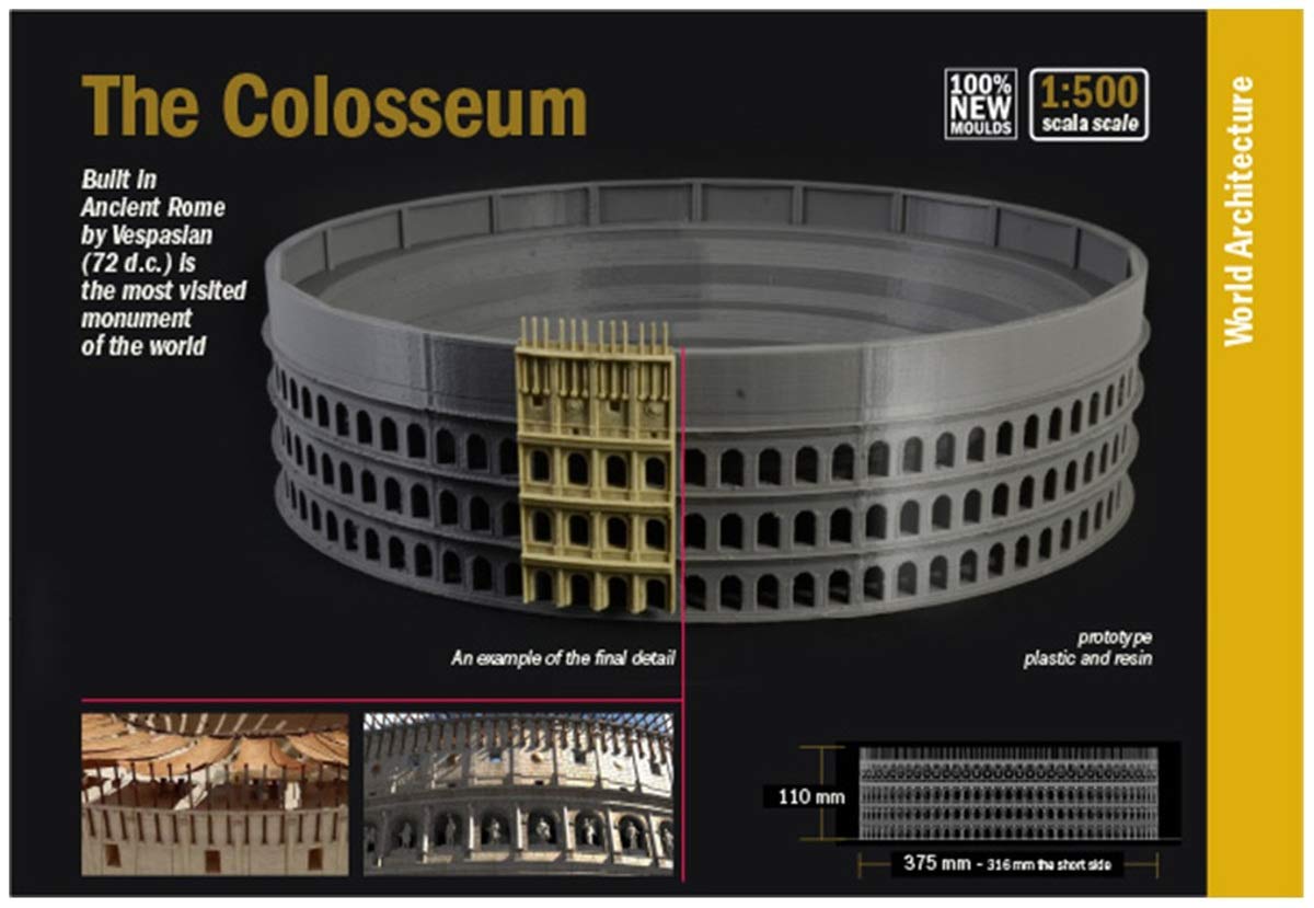 Mua Italeri 68003 Colosseum - The Colosseum World Architecture, Model ...