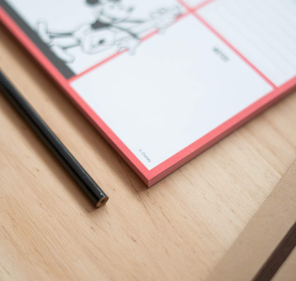 Official Mickey Mouse A4 Weekly Planner, Disney Desk Calendar, Family ...