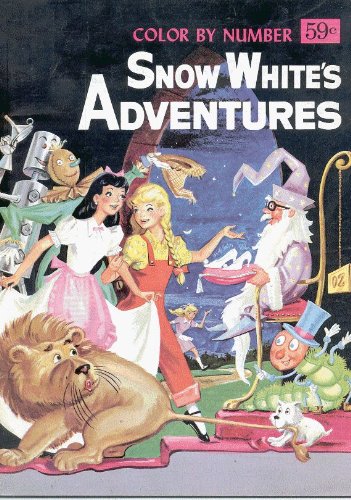 Snow White's Adventures Color By Number: Staff: Amazon.com: Books