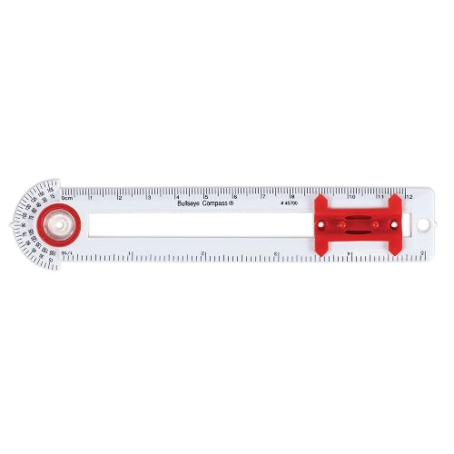 Learning Resources SAFE-T Bullseye Compass, Ruler, Protractor, Early ...