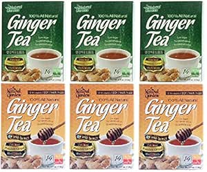 Amazon.com : Natural Garden 100% All Natural Ginger Tea Original ...