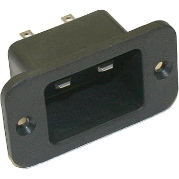 Amazon.com: Interpower 8301711 IEC 60320 C16 Hot Power Inlet, IEC 60320 ...
