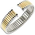 Amazon.com: 12MM Curved Flex Expansion Watch Band Replacement for TIMEX ...