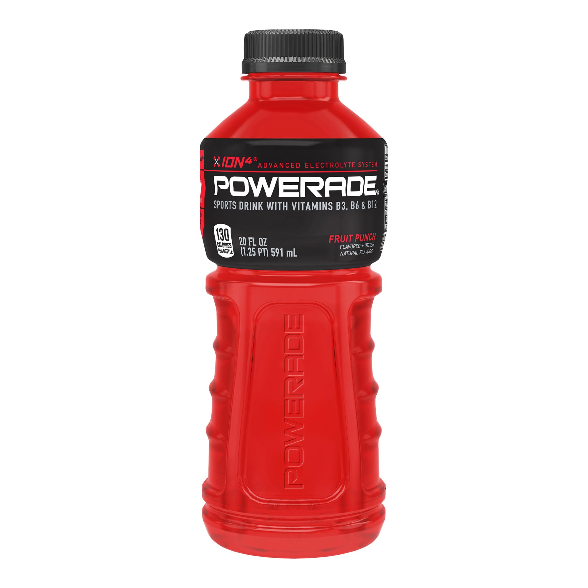 Powerade Liquid Hydration Energy Drink, Fruit Punch, 20 Oz ( 24 Count ...