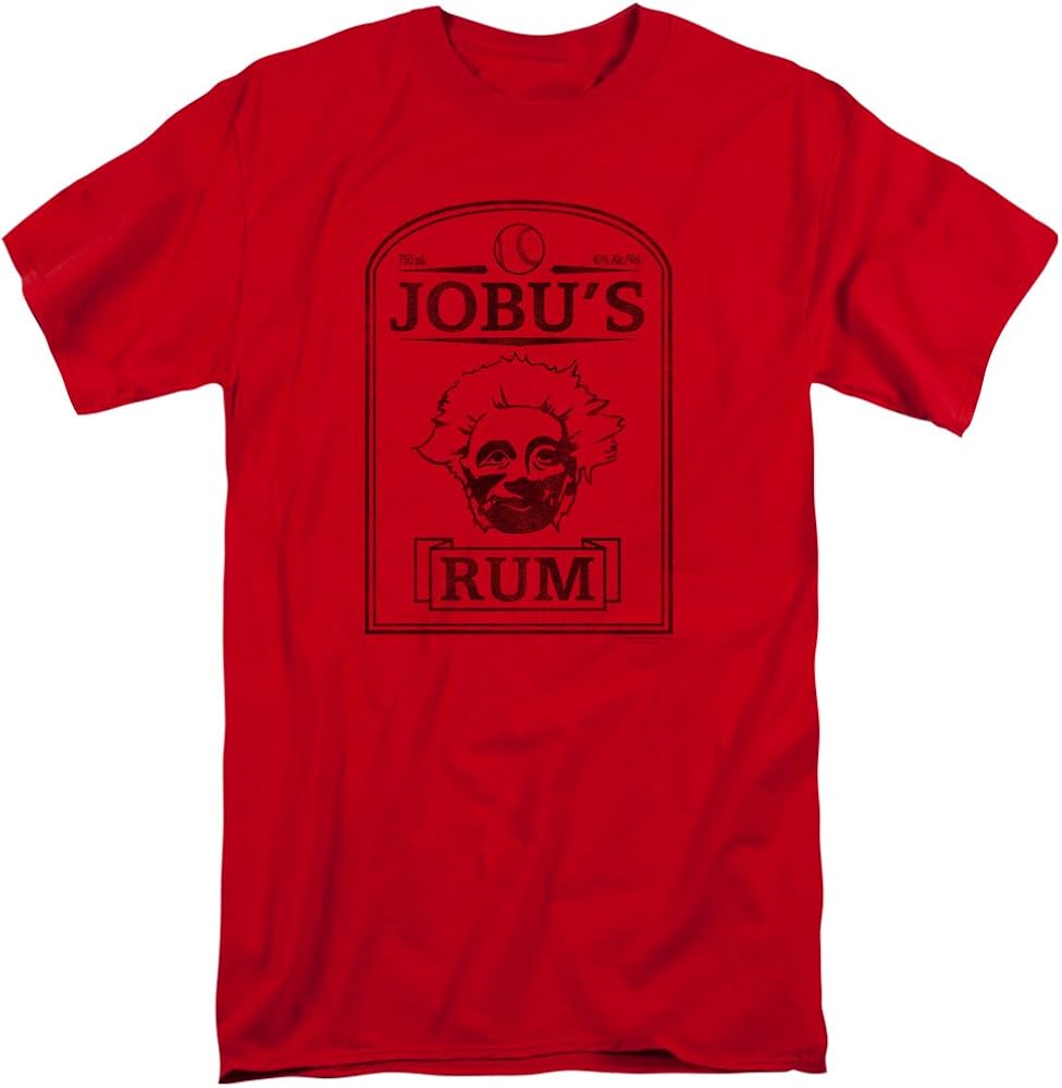 Major League - Mens Jobu'S Rum Tall T-Shirt: Amazon.co.uk: Clothing