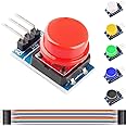 Amazon.com: DAOKAI 6Pcs Big Key Module 12X12MM Big Button Module Light ...