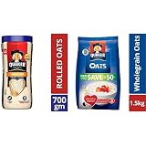 Quaker Whole Oats, 700gm Jar: Amazon.in: Grocery & Gourmet Foods