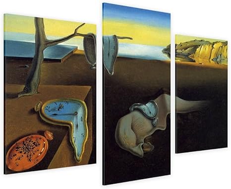 Amazon.com: Alonline Art - The Persistence Of Memory Melting Clock by ...