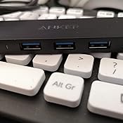 Anker 4-Port USB 3.0 Hub, Ultra-Slim Data USB Hub with: Amazon.co.uk ...