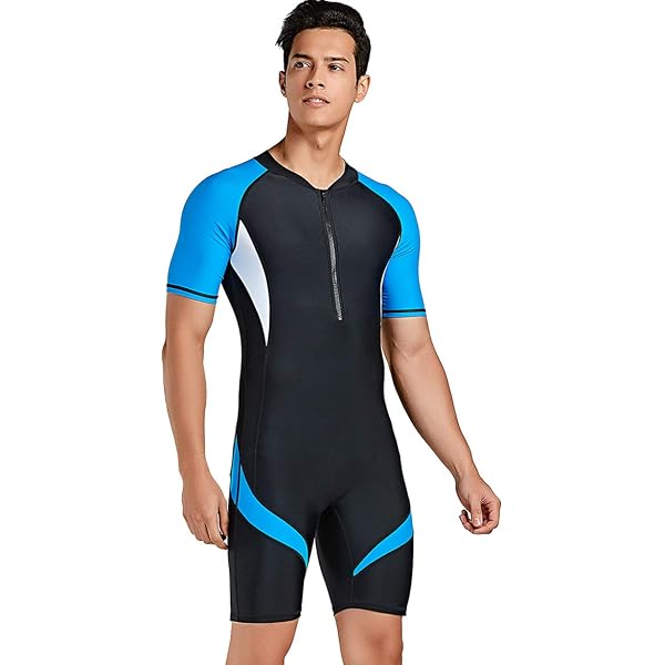 Full Body Swimsuit For Men Men's UPF50+ Full Body Sun Protective ...