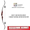 Sanlida Archery 60" Royal X8 One-Piece Bow Traditional Wooden Hunting Bow Handmade Hunting Bow ...