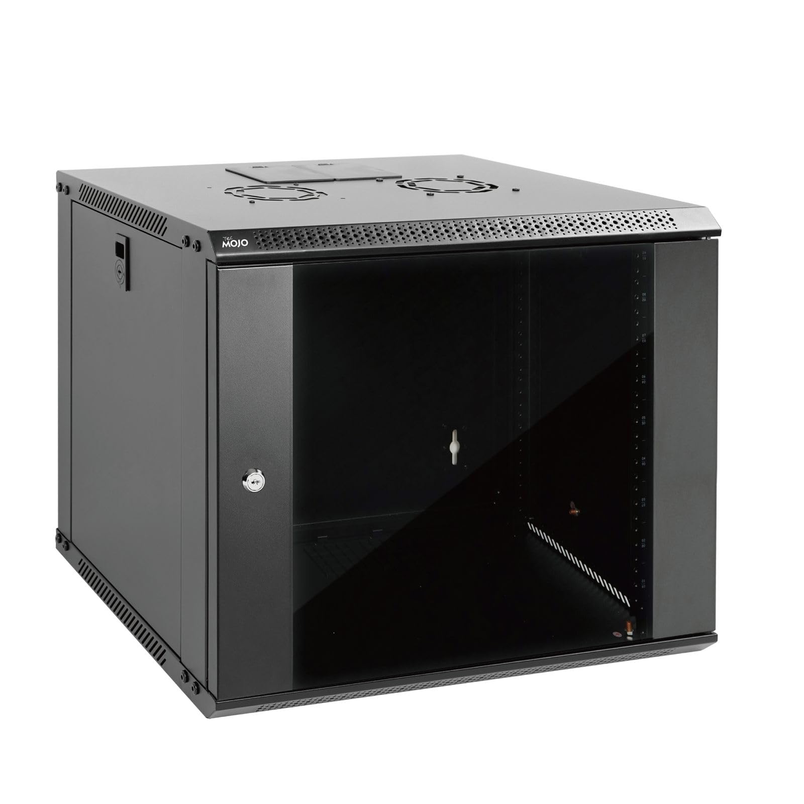 Mua TECMOJO 9U Wall Mount Server Cabinet IT Network Rack Enclosure Lockable Door and Side Panels ...