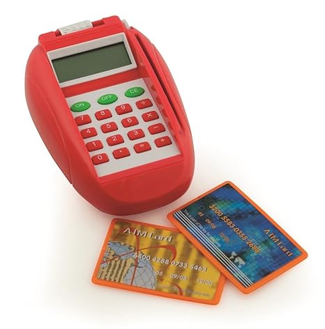 Junior Home 505054 Credit Card Machine: Amazon.co.uk: Toys & Games