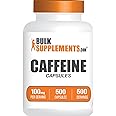 Amazon.com: BulkSupplements.com Caffeine 100mg Capsules - Caffeine ...