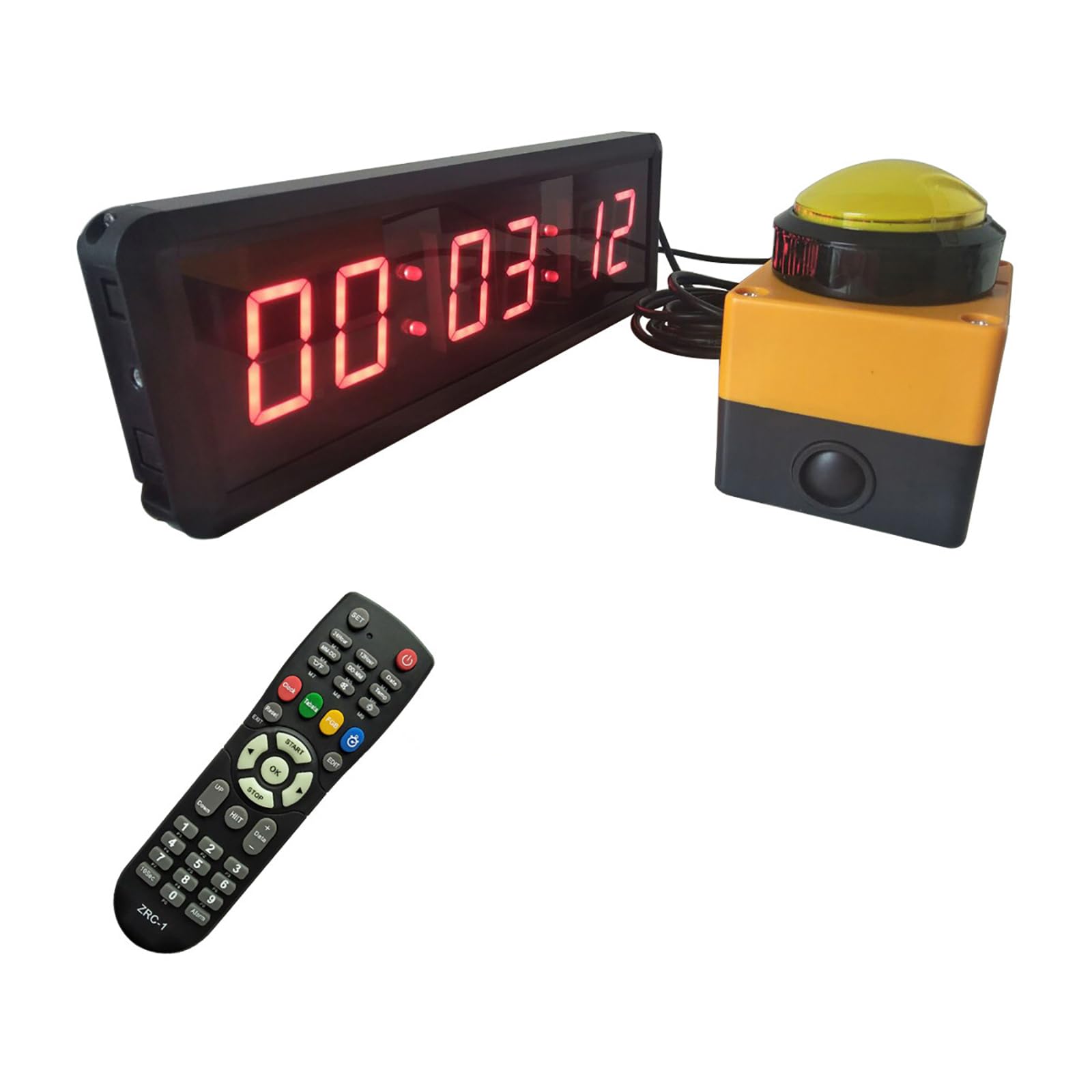 Mua Senyidafa Timer, 6 Digit LED Motion Timer, Sports Timer with Remote Control, Interval Timer ...