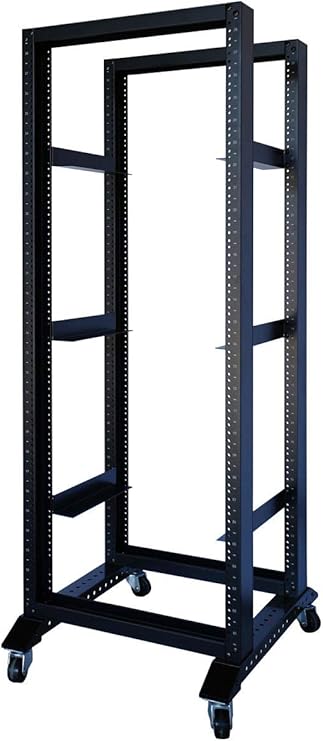 Amazon.com: RAISING ELECTRONICS 20U 3FT 4 Post Open Frame 19inch Server ...