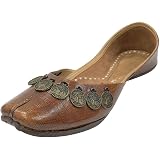 Amazon.com | Step n Style Women Velvet & Leather Khussa Shoes Punjabi ...