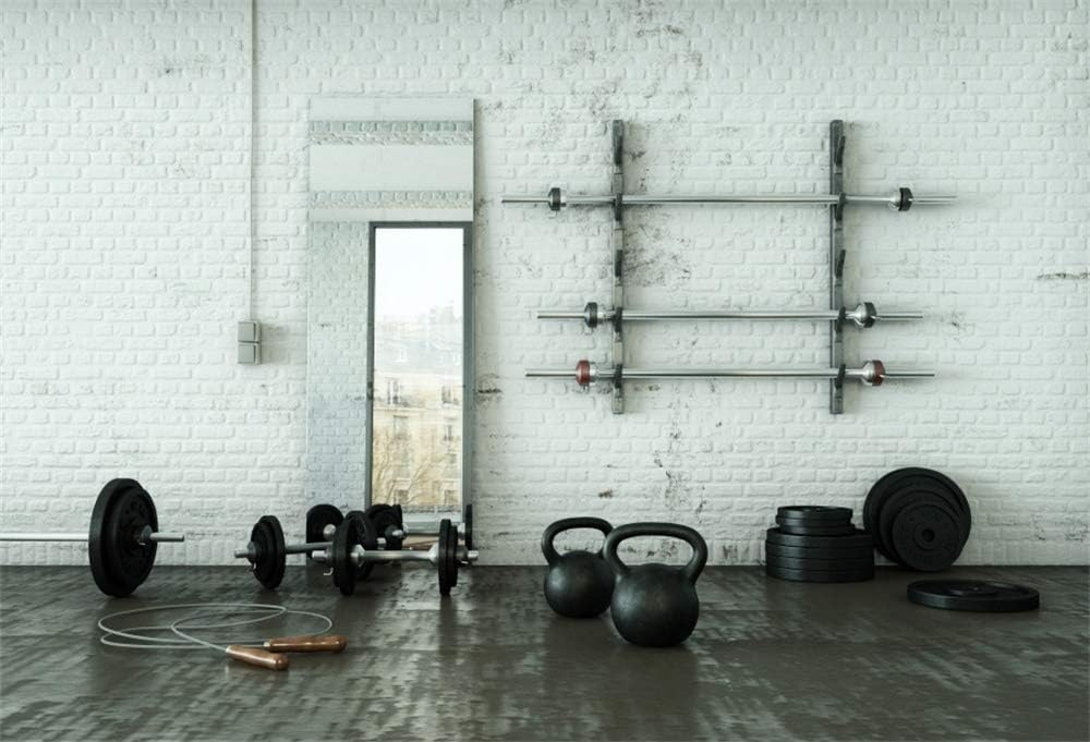 Amazon.com : Yeele 8x6ft Gym Backdrop for Photography Gymnasium Indoor ...