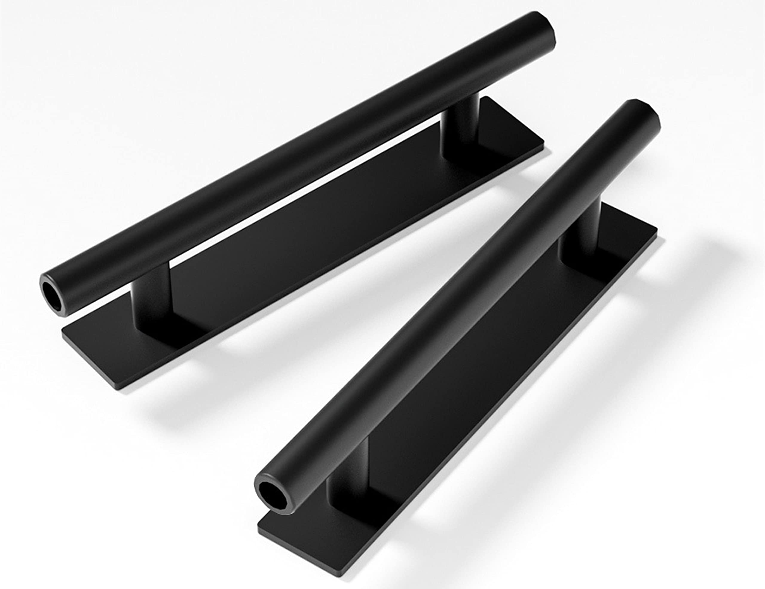 kwa heri 30 Pack Self-Stick Push Pull Helper Black Hidden Cabinet ...