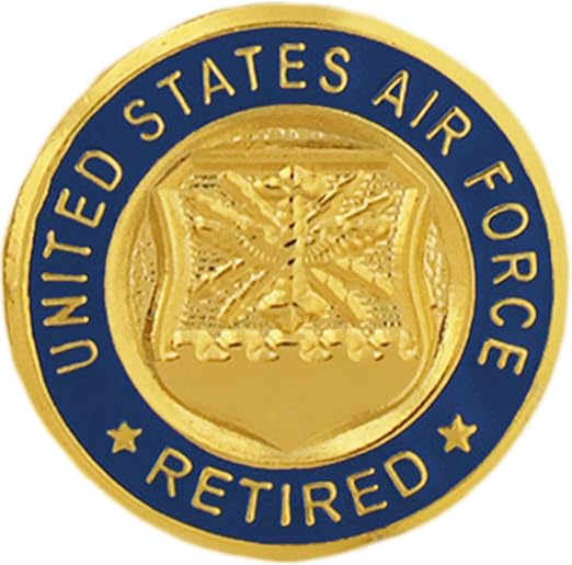 Amazon.com: United States Air Force USAF Retired Circular Logo Seal 5/8 ...