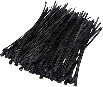 Amazon.com: 1000 PCS Nylon Cable Ties, Multi-Purpose Zip Ties Self ...