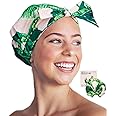 Kitsch Luxury Shower Cap for Women - Reusable Shower Cap for Long Hair ...
