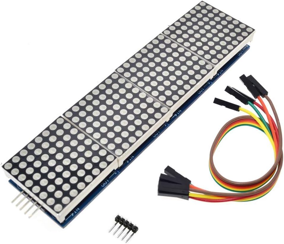 YOUMILE MAX7219 Dot led matrix MCU 8×32 control LED Display module ...