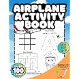 Airplane Activity Book For Kids, Toddlers Age 2-5, Mazes, Dot to Dot ...