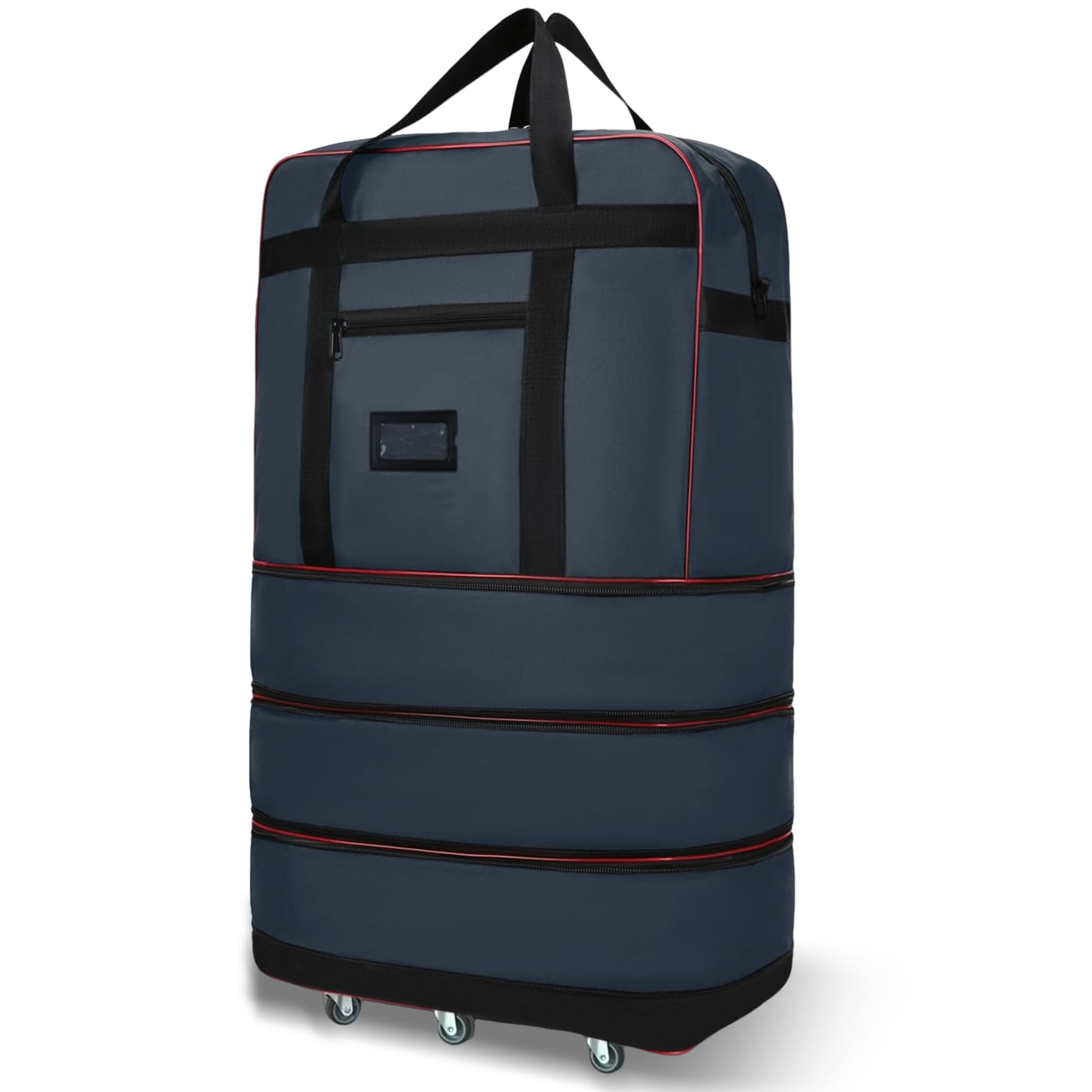 ELDA Expandable Foldable Suitcase Luggage with Universal Wheels Rolling ...